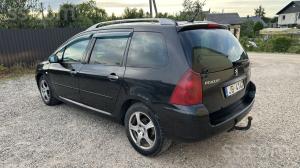 Black Peugeot 307 2003 in Rezekne, with an engine capacity of 2.00 L and mileage of 322 thousand km for 1350 €, photo 3 on AUTOMOTO.COM.LV
