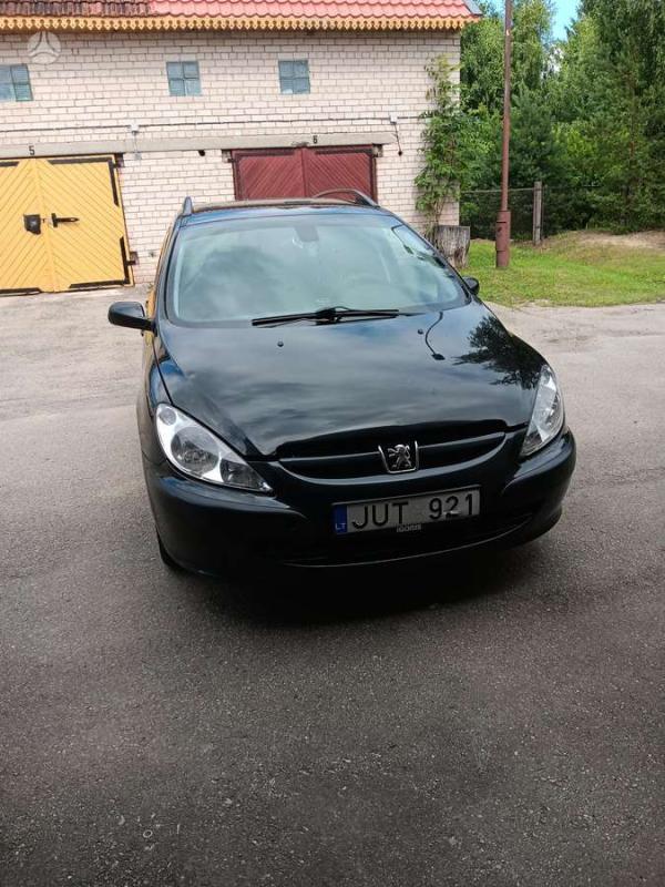 Black Peugeot 307 2003 in Kupiskis, with an engine capacity of 2.00 L and mileage of 375 thousand km for 1000 €, photo 3 on AUTOMOTO.COM.LV