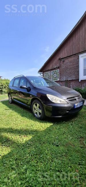 Black Peugeot 307 2003 in Kraslava, with an engine capacity of 2.00 L and mileage of 355 thousand km for 750 €, photo  on AUTOMOTO.COM.LV