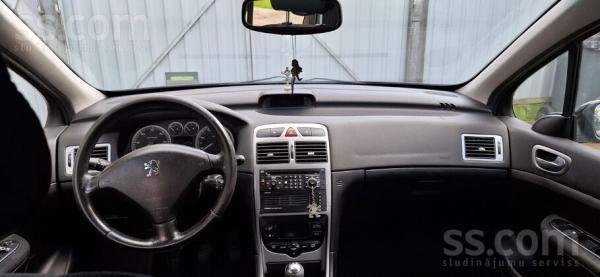Черный Пежо 307 2003 в Краслава, объемом двигателя 2.00 л и пробегом 355 тыс. км за 750 €, фото 6 на AUTOMOTO.COM.LV