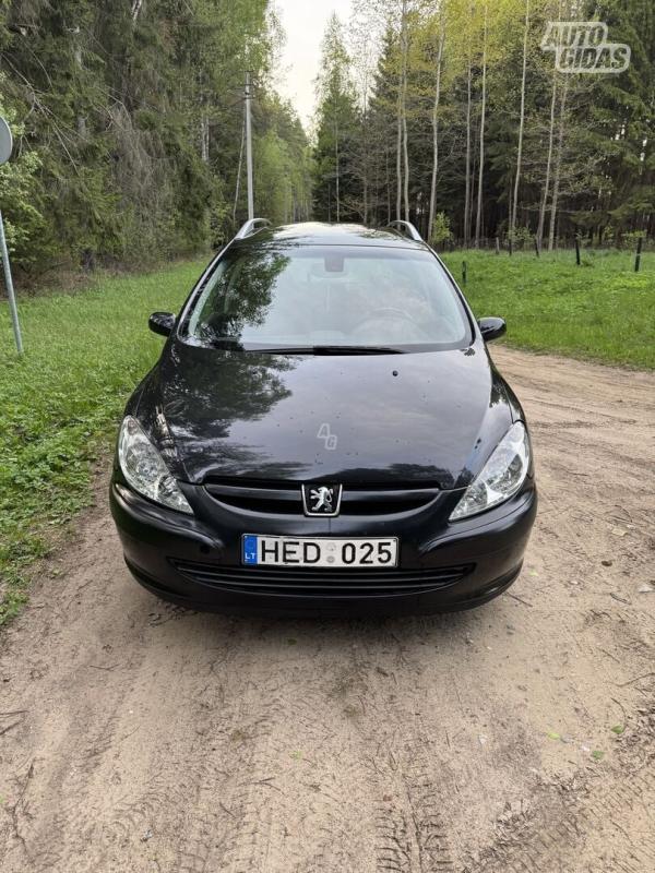 Black Peugeot 307 2005 in Kazlu Ruda, with an engine capacity of 1.60 L and mileage of 273 thousand km for 1200 €, photo 2 on AUTOMOTO.COM.LV