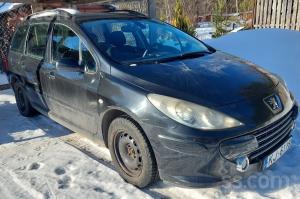Черный Пежо 307 2006 в Юрмала, объемом двигателя 1.60 л и пробегом 415 тыс. км за 500 €, фото  на AUTOMOTO.COM.LV