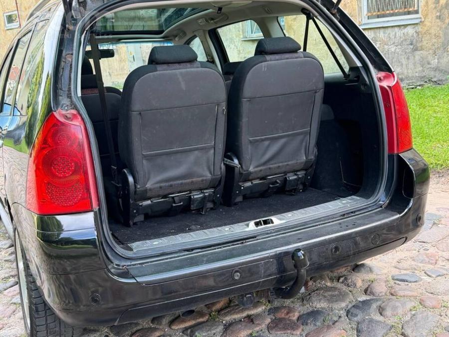 Melns Peugeot 307 2006 Rīga, ar dzinēja tilpumu 1.60 L un nobraukumu 350 tūkst. km par 1350 €, foto 19 vietnē AUTOMOTO.COM.LV