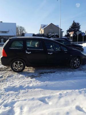 Melns Peugeot 307 2007 Raseiniai, ar dzinēja tilpumu 1.56 L un nobraukumu 320 tūkst. km par 1050 €, foto  vietnē AUTOMOTO.COM.LV