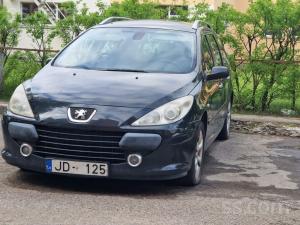Black Peugeot 307 2007 in Daugavpils, with an engine capacity of 1.60 L and mileage of 262 thousand km for 1550 €, photo  on AUTOMOTO.COM.LV