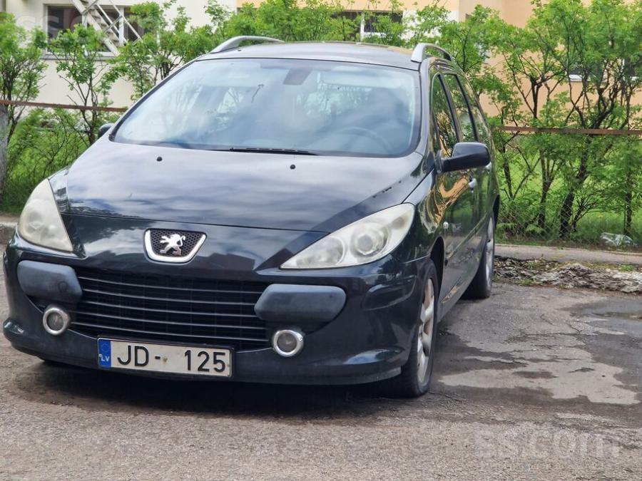 Melns Peugeot 307 2007 Daugavpils, ar dzinēja tilpumu 1.60 L un nobraukumu 262 tūkst. km par 1550 €, foto 1 vietnē AUTOMOTO.COM.LV