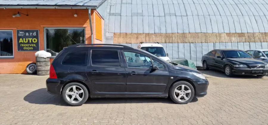 Melns Peugeot 307 2007 Valmiera, ar dzinēja tilpumu 2.00 L un nobraukumu 234 tūkst. km par 1500 €, foto 7 vietnē AUTOMOTO.COM.LV