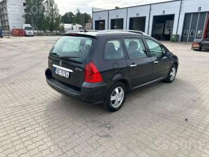 Melns Peugeot 307 2007 Rīga, ar dzinēja tilpumu 1.60 L un nobraukumu 193 tūkst. km par 1850 €, foto 5 vietnē AUTOMOTO.COM.LV