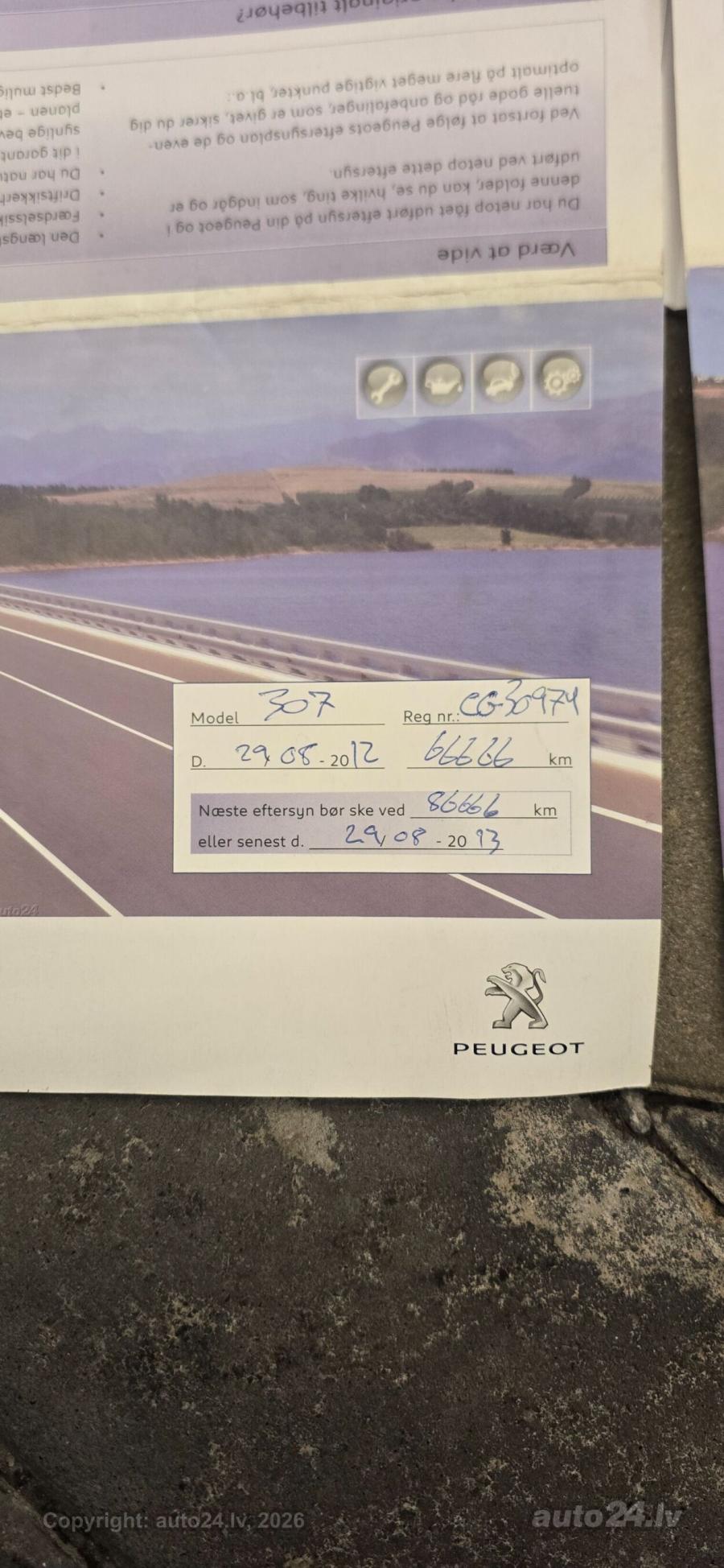 Черный Пежо 307 2008 в Таллин, объемом двигателя 1.60 л и пробегом 362 тыс. км за 1250 €, фото 16 на AUTOMOTO.COM.LV