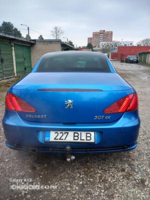 Синий Пежо 307 2003 в Таллин, объемом двигателя 2.00 л и пробегом 180 тыс. км за 2450 €, фото 3 на AUTOMOTO.COM.LV