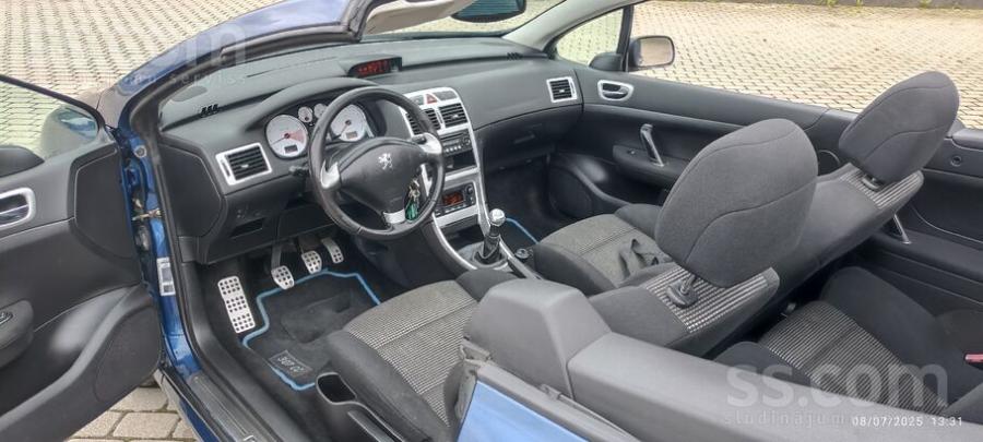 Zils Peugeot 307 2005 Dobele, ar dzinēja tilpumu 2.00 L un nobraukumu 192 tūkst. km par 2600 €, foto 4 vietnē AUTOMOTO.COM.LV