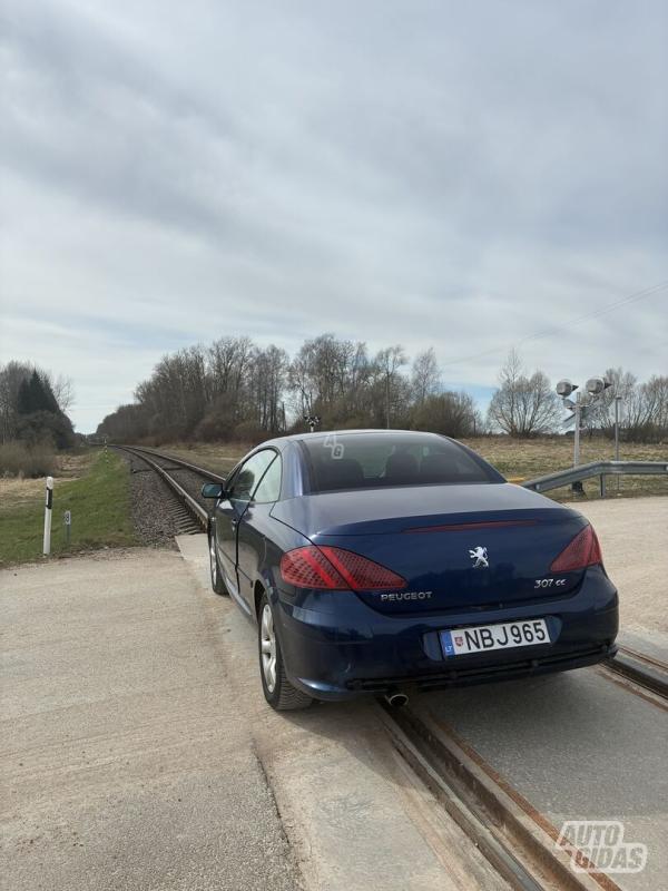 Синий Пежо 307 2006 в Вильнюс, объемом двигателя 1.60 л и пробегом 167 тыс. км за 2200 €, фото 5 на AUTOMOTO.COM.LV