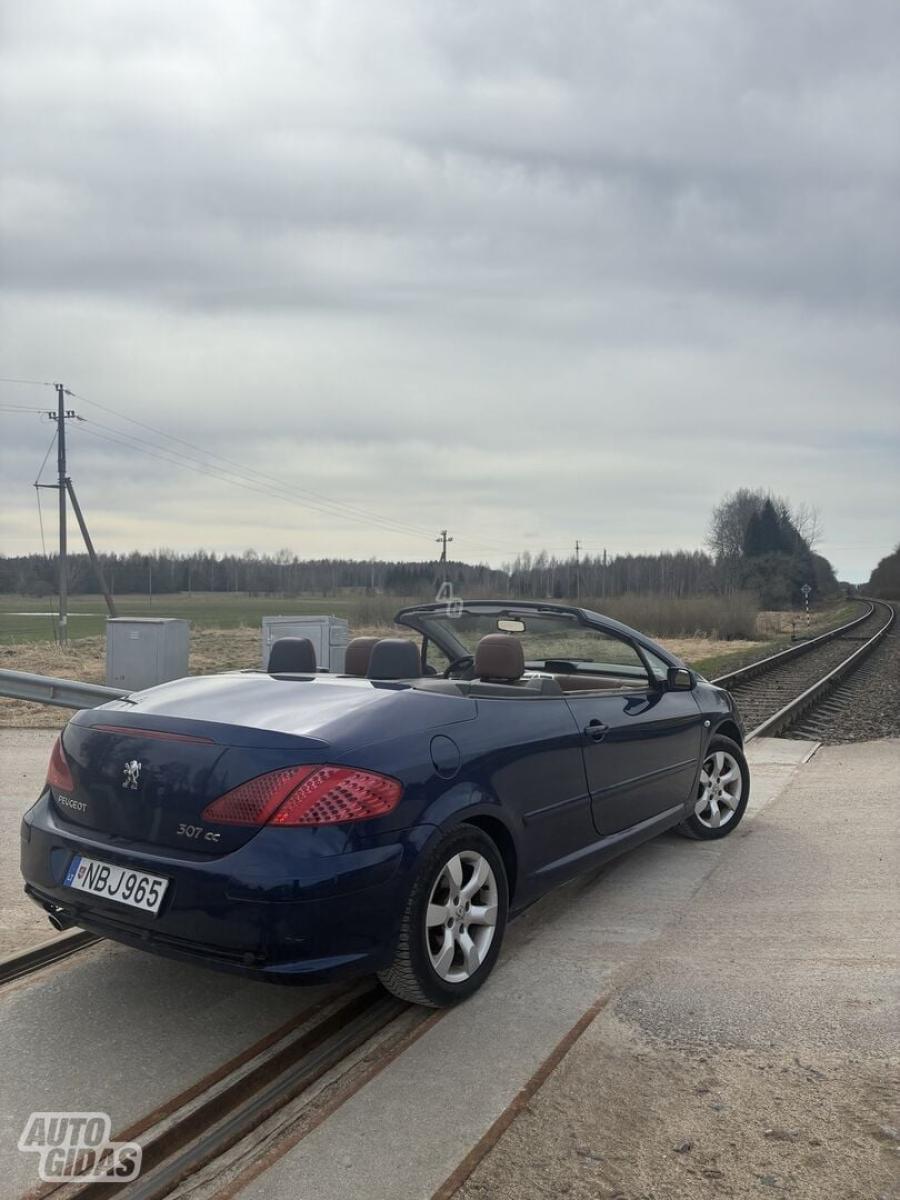 Blue Peugeot 307 2006 in Vilnius, with an engine capacity of 1.60 L and mileage of 167 thousand km for 2200 €, photo 9 on AUTOMOTO.COM.LV