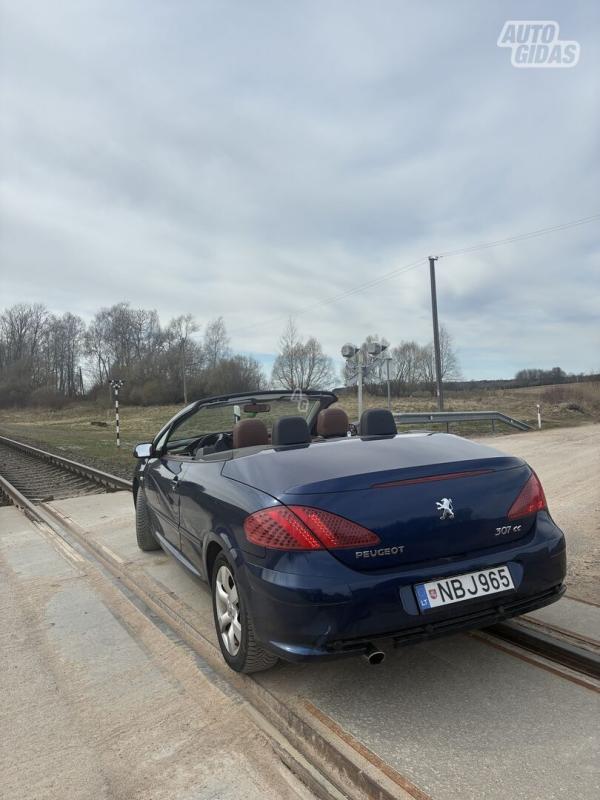 Blue Peugeot 307 2006 in Vilnius, with an engine capacity of 1.60 L and mileage of 167 thousand km for 2200 €, photo 9 on AUTOMOTO.COM.LV