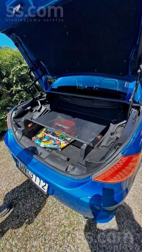 Blue Peugeot 307 2007 in Dobele, with an engine capacity of 2.00 L and mileage of 224 thousand km for 2200 €, photo 8 on AUTOMOTO.COM.LV