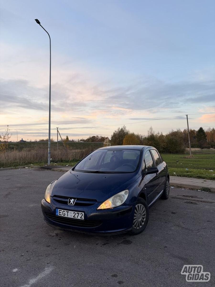 Zils Peugeot 307 2001 Panevēža, ar dzinēja tilpumu 2.00 L un nobraukumu 256 tūkst. km par 680 €, foto 1 vietnē AUTOMOTO.COM.LV