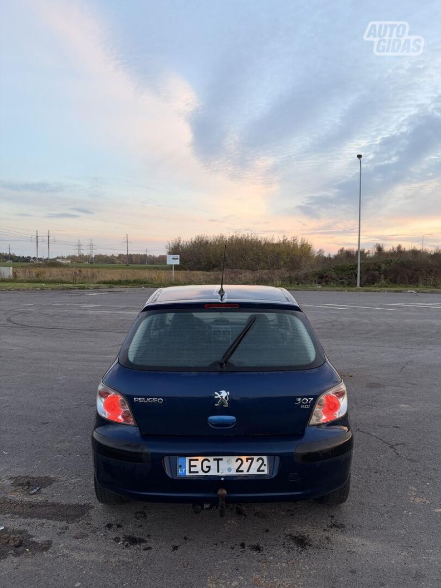 Zils Peugeot 307 2001 Panevēža, ar dzinēja tilpumu 2.00 L un nobraukumu 256 tūkst. km par 680 €, foto 3 vietnē AUTOMOTO.COM.LV