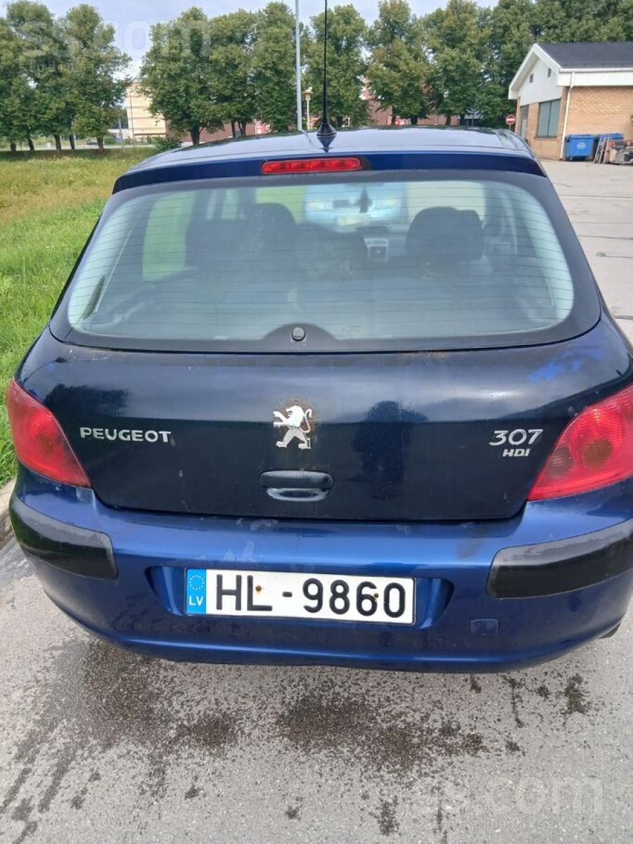 Zils Peugeot 307 2002 Kuldīga, ar dzinēja tilpumu 2.00 L un nobraukumu 473 tūkst. km par 800 €, foto 5 vietnē AUTOMOTO.COM.LV