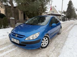 Blue Peugeot 307 2003 in Kaunas, with an engine capacity of 2.00 L and mileage of 251 thousand km for 1250 €, photo  on AUTOMOTO.COM.LV