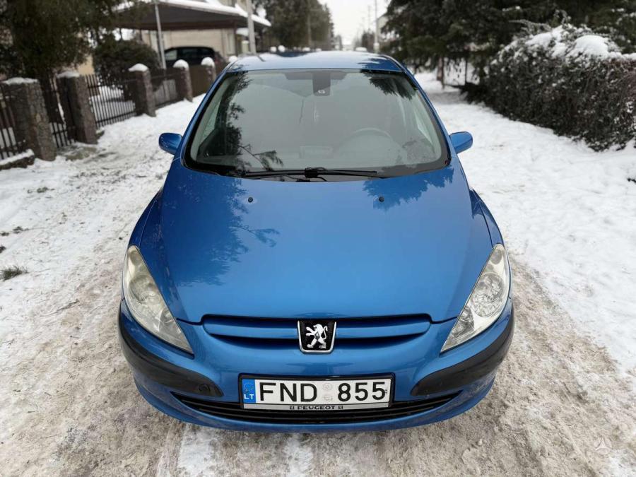 Blue Peugeot 307 2003 in Kaunas, with an engine capacity of 2.00 L and mileage of 251 thousand km for 1250 €, photo 2 on AUTOMOTO.COM.LV