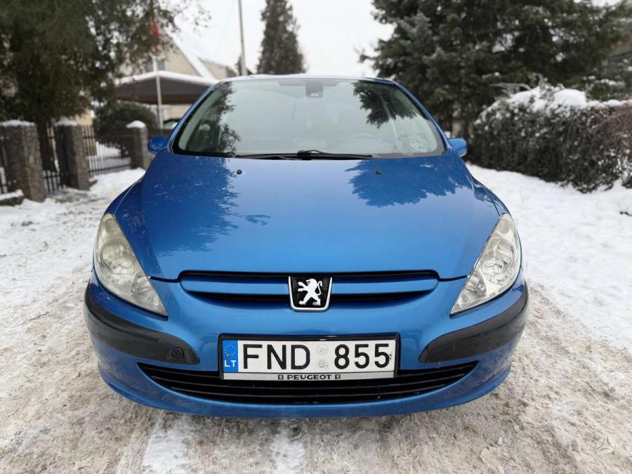 Blue Peugeot 307 2003 in Kaunas, with an engine capacity of 2.00 L and mileage of 251 thousand km for 1250 €, photo 3 on AUTOMOTO.COM.LV