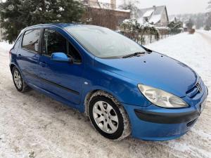 Blue Peugeot 307 2003 in Kaunas, with an engine capacity of 2.00 L and mileage of 251 thousand km for 1250 €, photo 4 on AUTOMOTO.COM.LV