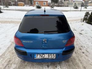 Blue Peugeot 307 2003 in Kaunas, with an engine capacity of 2.00 L and mileage of 251 thousand km for 1250 €, photo 8 on AUTOMOTO.COM.LV