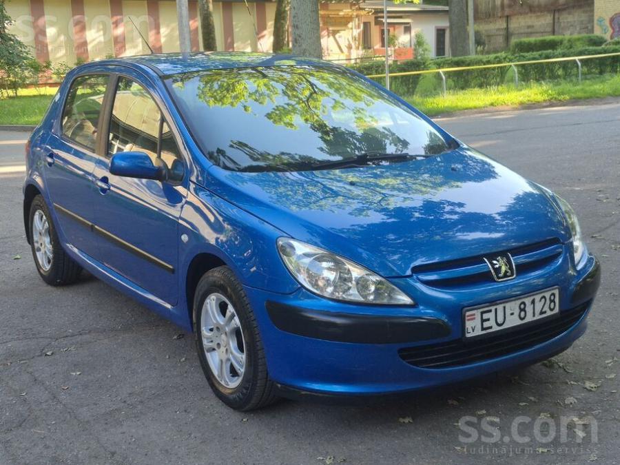 Zils Peugeot 307 2003 Rīga, ar dzinēja tilpumu 1.60 L un nobraukumu 250 tūkst. km par 1300 €, foto 4 vietnē AUTOMOTO.COM.LV
