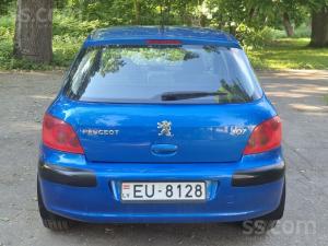 Zils Peugeot 307 2003 Rīga, ar dzinēja tilpumu 1.60 L un nobraukumu 250 tūkst. km par 1300 €, foto 8 vietnē AUTOMOTO.COM.LV