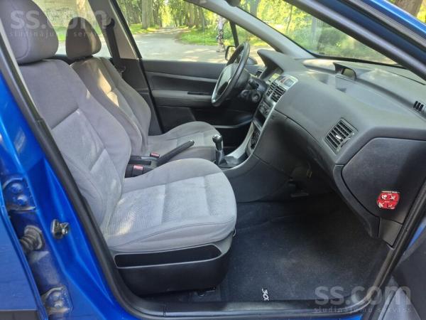 Zils Peugeot 307 2003 Rīga, ar dzinēja tilpumu 1.60 L un nobraukumu 250 tūkst. km par 1300 €, foto 10 vietnē AUTOMOTO.COM.LV