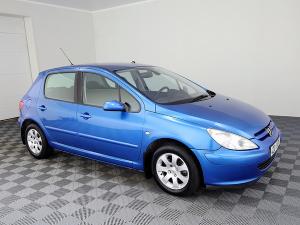 Синий Пежо 307 2003 в Таллин, объемом двигателя 1.60 л и пробегом 147 тыс. км за 1599 €, фото  на AUTOMOTO.COM.LV
