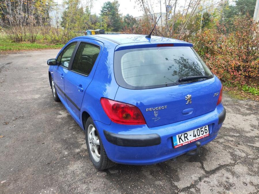 Zils Peugeot 307 2003 Daugavpils, ar dzinēja tilpumu 1.60 L un nobraukumu 243 tūkst. km par 1400 €, foto 6 vietnē AUTOMOTO.COM.LV