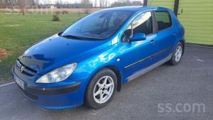 Zils Peugeot 307 2004 Ogre, ar dzinēja tilpumu 2.00 L un nobraukumu 360 tūkst. km par 600 €, foto  vietnē AUTOMOTO.COM.LV
