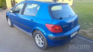 Zils Peugeot 307 2004 Ogre, ar dzinēja tilpumu 2.00 L un nobraukumu 360 tūkst. km par 600 €, foto 4 vietnē AUTOMOTO.COM.LV