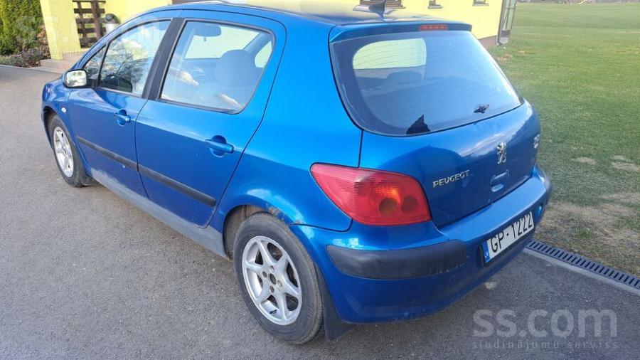 Zils Peugeot 307 2004 Ogre, ar dzinēja tilpumu 2.00 L un nobraukumu 360 tūkst. km par 600 €, foto 4 vietnē AUTOMOTO.COM.LV