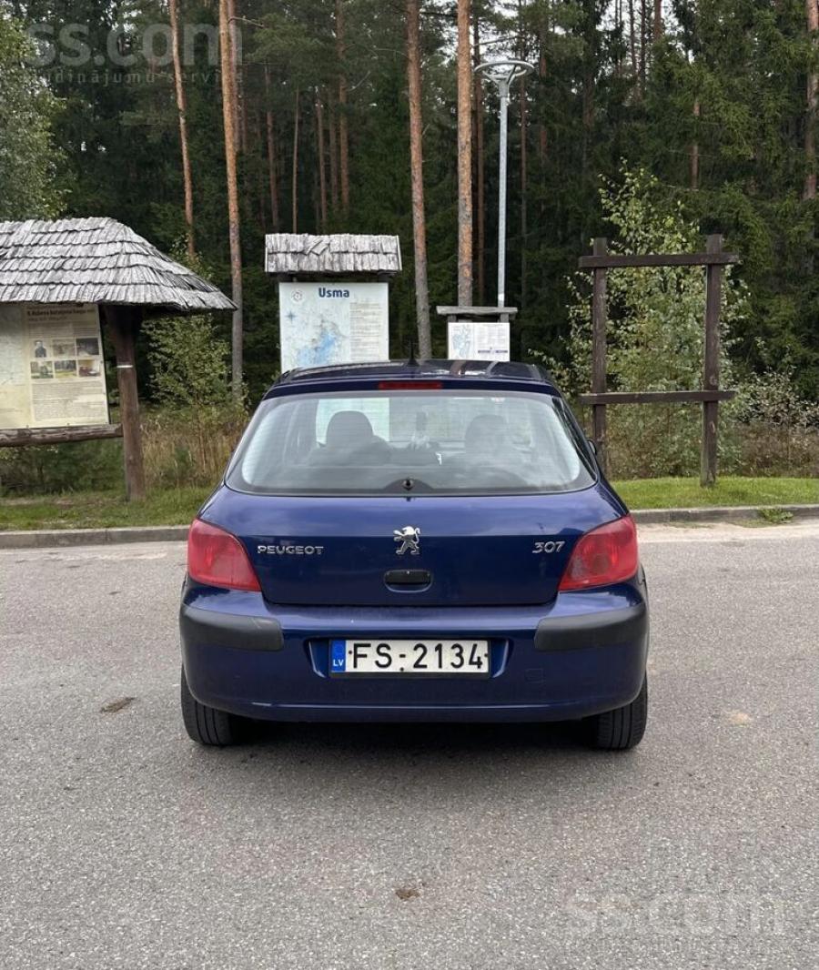Zils Peugeot 307 2004 Ventspils, ar dzinēja tilpumu 1.60 L un nobraukumu 201 tūkst. km par 1200 €, foto 5 vietnē AUTOMOTO.COM.LV