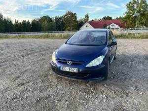 Blue Peugeot 307 2004 in Cesis, with an engine capacity of 1.60 L and mileage of 276 thousand km for 650 €, photo  on AUTOMOTO.COM.LV