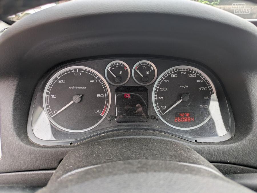 Синий Пежо 307 2004 в Клайпеда, объемом двигателя 2.00 л и пробегом 260 тыс. км за 1050 €, фото 16 на AUTOMOTO.COM.LV