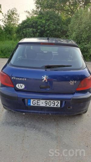 Zils Peugeot 307 2005 Ludza, ar dzinēja tilpumu 1.60 L un nobraukumu 308 tūkst. km par 1500 €, foto 4 vietnē AUTOMOTO.COM.LV