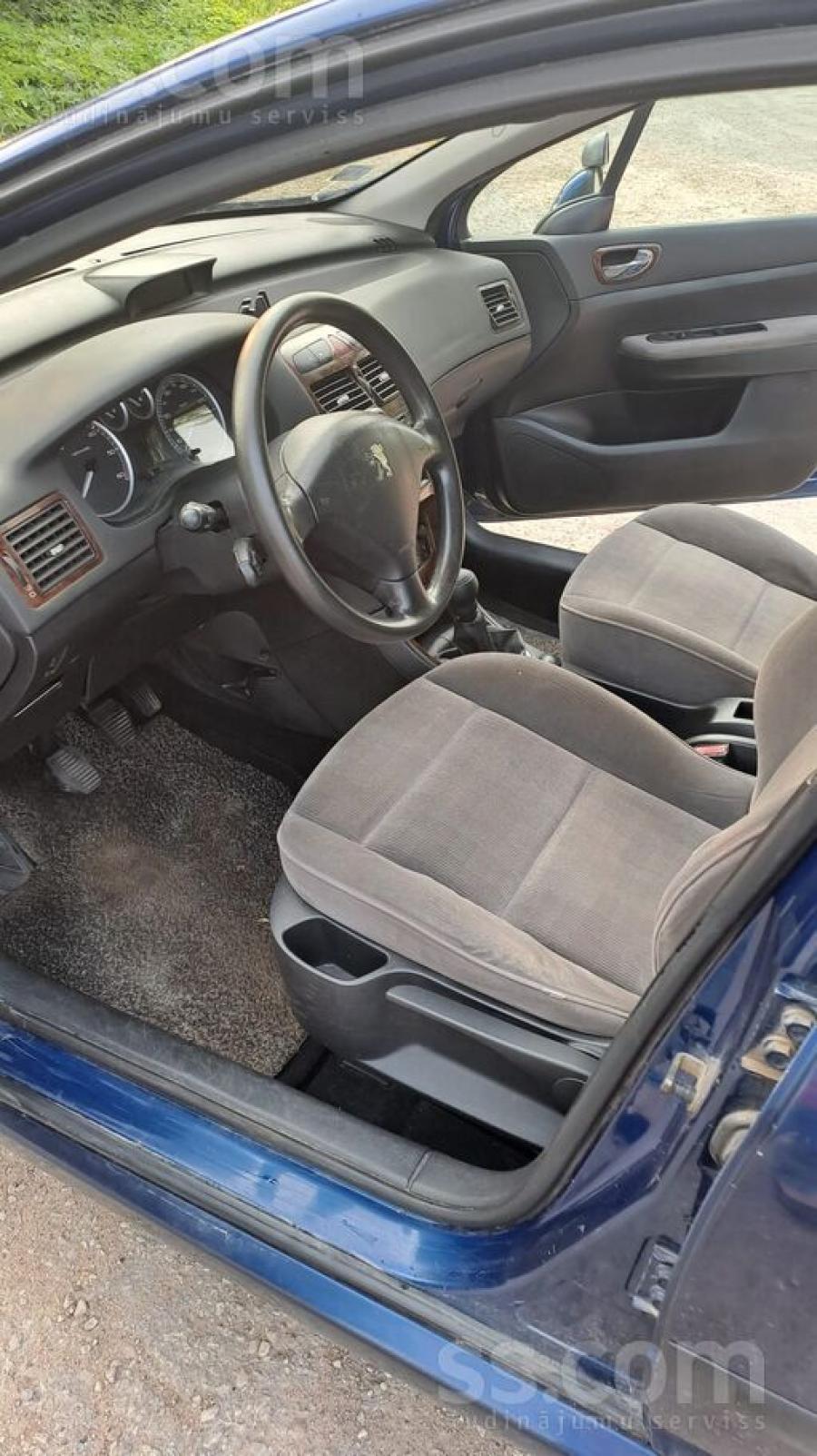 Zils Peugeot 307 2005 Ludza, ar dzinēja tilpumu 1.60 L un nobraukumu 308 tūkst. km par 1500 €, foto 8 vietnē AUTOMOTO.COM.LV