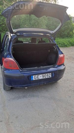 Zils Peugeot 307 2005 Ludza, ar dzinēja tilpumu 1.60 L un nobraukumu 308 tūkst. km par 1500 €, foto 11 vietnē AUTOMOTO.COM.LV