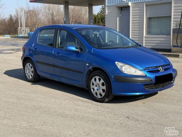 Blue Peugeot 307 2005 in Klaipeda, with an engine capacity of 2.00 L and mileage of 280 thousand km for 1250 €, photo 1 on AUTOMOTO.COM.LV
