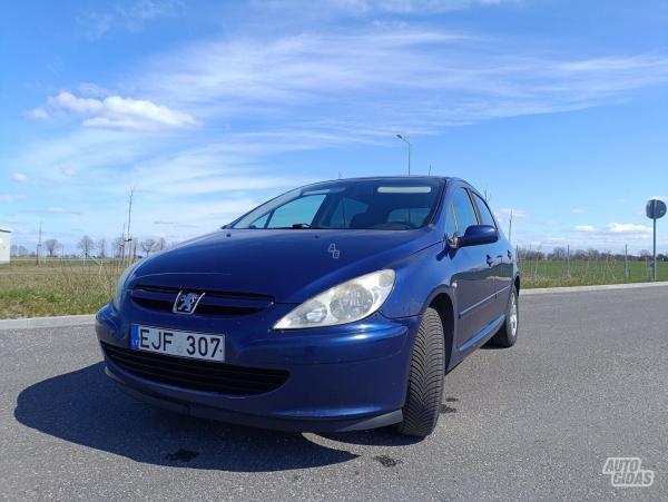 Blue Peugeot 307 2005 in Marijampole, with an engine capacity of 2.00 L and mileage of 405 thousand km for 990 €, photo 1 on AUTOMOTO.COM.LV