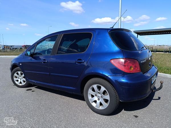 Blue Peugeot 307 2005 in Marijampole, with an engine capacity of 2.00 L and mileage of 405 thousand km for 990 €, photo 4 on AUTOMOTO.COM.LV