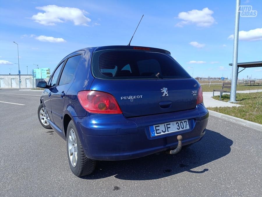 Zils Peugeot 307 2005 Marijampole, ar dzinēja tilpumu 2.00 L un nobraukumu 405 tūkst. km par 990 €, foto 6 vietnē AUTOMOTO.COM.LV