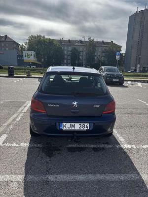 Синий Пежо 307 2005 в Вильнюс, объемом двигателя 1.58 л и пробегом 257 тыс. км за 500 €, фото 4 на AUTOMOTO.COM.LV