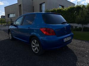 Blue Peugeot 307 2005 in Vilnius, with an engine capacity of 1.60 L and mileage of 288 thousand km for 1450 €, photo 7 on AUTOMOTO.COM.LV
