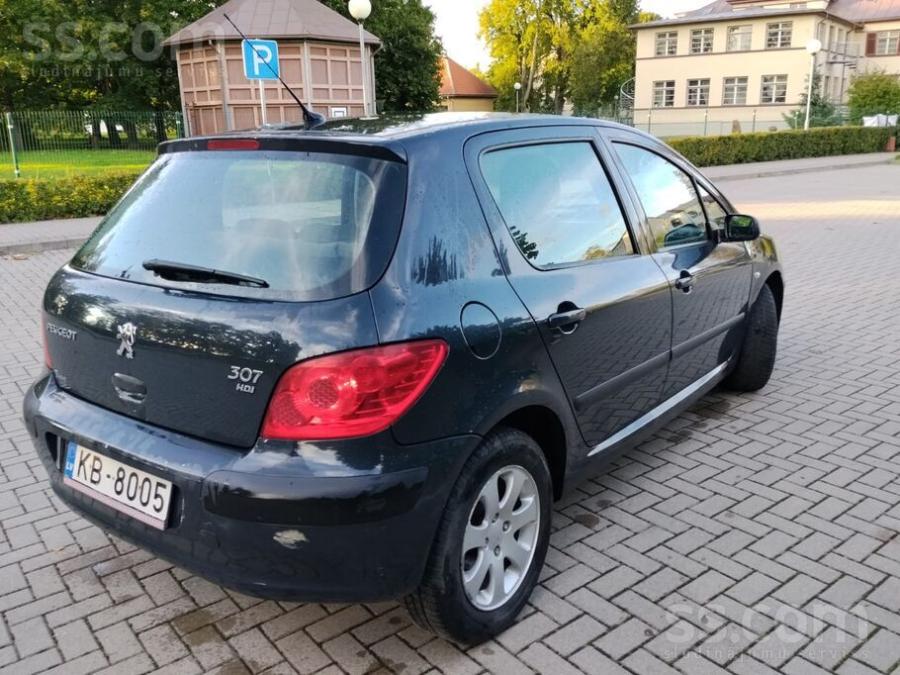 Zils Peugeot 307 2006 Kuldīga, ar dzinēja tilpumu 1.60 L un nobraukumu 294 tūkst. km par 1400 €, foto 4 vietnē AUTOMOTO.COM.LV