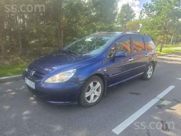 Blue Peugeot 307 2004 in Daugavpils, with an engine capacity of 2.00 L and mileage of 270 thousand km for 1350 €, photo 1 on AUTOMOTO.COM.LV