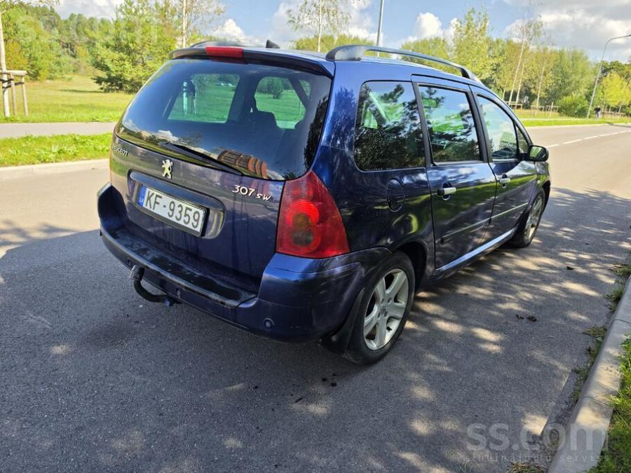 Zils Peugeot 307 2004 Daugavpils, ar dzinēja tilpumu 2.00 L un nobraukumu 270 tūkst. km par 1350 €, foto 4 vietnē AUTOMOTO.COM.LV